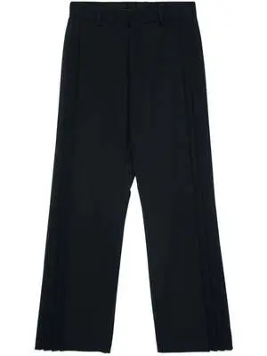 Fendi Tailored Wide Leg Polyester Pants - Multicolor