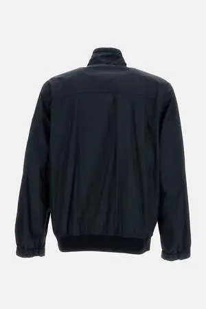 Stone Island Zip-up Bomber Jacket With Stand Collar - Multicolor