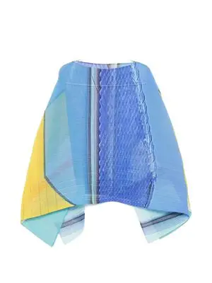 Issey Miyake Pleated Stole - Multicolor