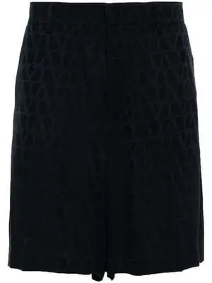 Valentino Garavani Toile Iconographe Bermuda Shorts - Multicolor