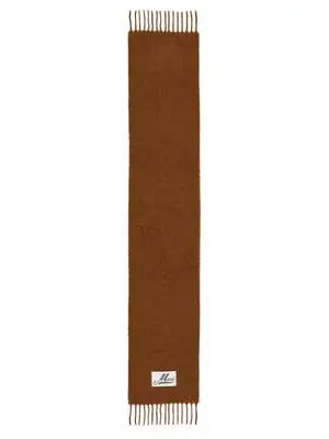 Marni Marni Men Alpaca Scarf Brown