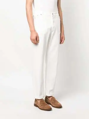 Brunello Cucinelli Garment-dyed Comfort Lightweight 5-pocket Jeans - Multicolor