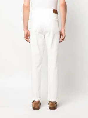 Brunello Cucinelli Garment-dyed Comfort Lightweight 5-pocket Jeans - Multicolor