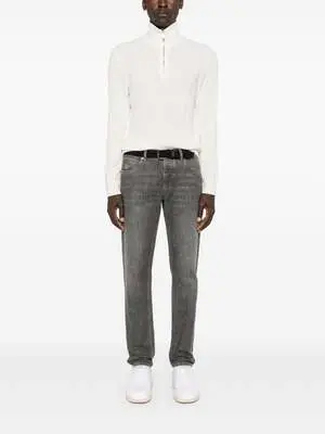 Brunello Cucinelli Cashmere Quarter Zip Sweater - Multicolor