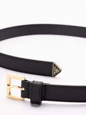 Prada Saffiano Leather Belt - Multicolor