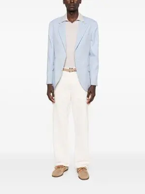 Brunello Cucinelli Single-breasted Blazer Jacket - Multicolor
