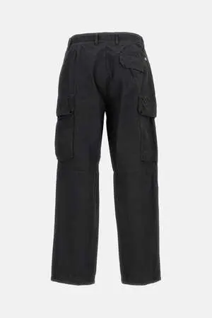 C.P. COMPANY Micro-reps Cargo Trousers With Lens Detail - Multicolor