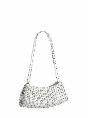 Rabanne Silver 1969 Clutch Shoulder Bag - Multicolor