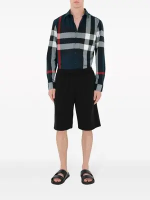 Burberry Check Cotton Shirt - Multicolor