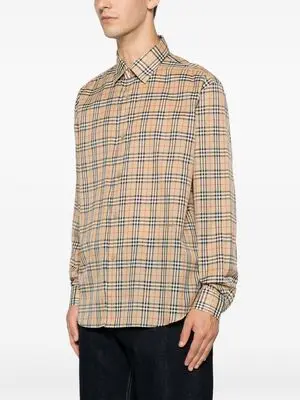 Burberry Check Cotton Shirt