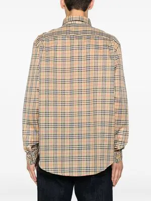 Burberry Check Cotton Shirt