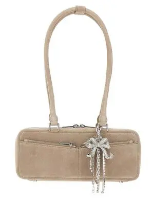 SELF-PORTRAIT Shoulder Bag With Charm - Multicolor