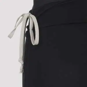 Rick Owens Edfu Knee Midi Skirt - Black