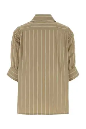 JIL SANDER Embroidered Poplin Shirt - Multicolor