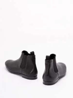 Prada Leather Chelsea Boots