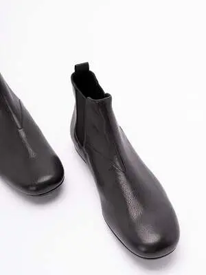 Prada Leather Chelsea Boots
