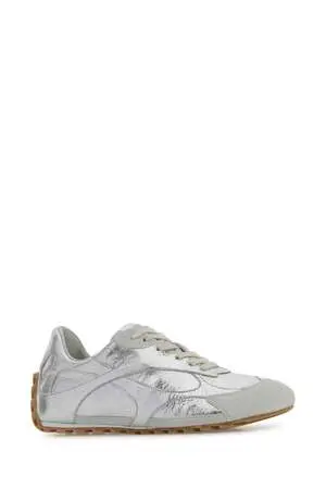 Bottega Veneta Orbit Flash Sneakers - Silver