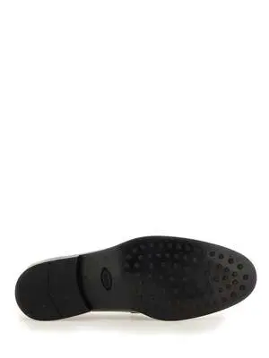 TOD'S Leather Loafers - Black