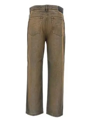 Fendi Marble Overdye Denim Pants - Multicolor