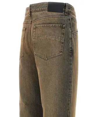 Fendi Marble Overdye Denim Pants - Multicolor