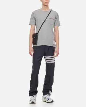 Thom Browne Ss Rwb Pocket Jersey Cotton T-shirt