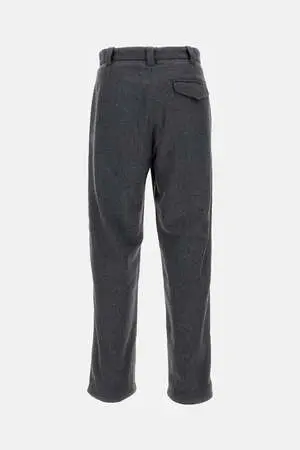 A.p.c. Renato Wool Blend Pleated Trousers - Multicolor