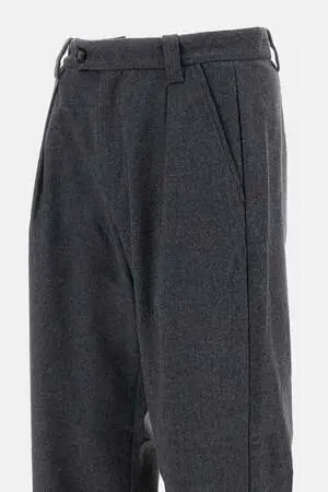 A.p.c. Renato Wool Blend Pleated Trousers - Multicolor