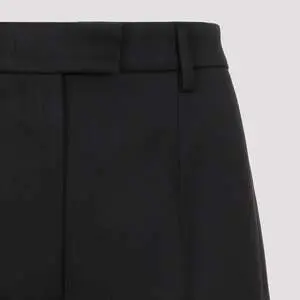 Prada Wool Trousers - Black