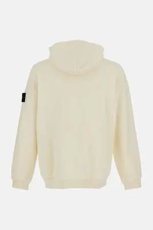 Stone Island Organic Cotton Fleece Hoodie