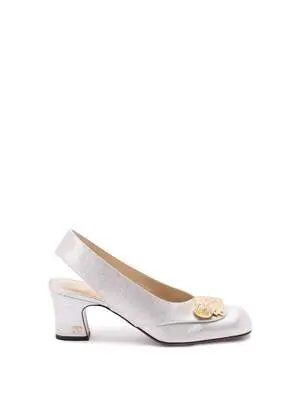 Valentino Garavani Valentino Garavani Slingback Pumps With Crystal Embellishment Multicolor