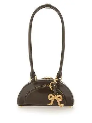 SELF-PORTRAIT Mini Shoulder Bag - Brown