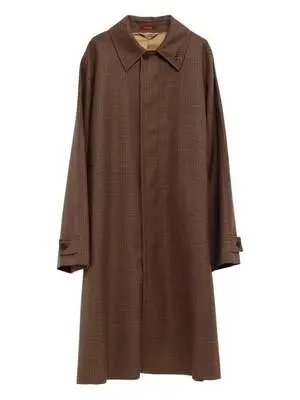 Gucci Wool Houndstooth Coat