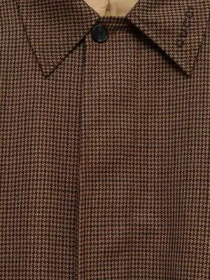 Gucci Wool Houndstooth Coat