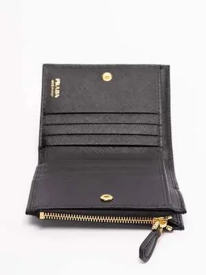 Prada Small Saffiano Leather Wallet - Multicolor