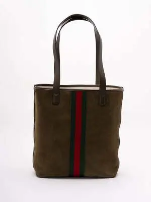 Gucci Calf Leather Tote - Multicolor