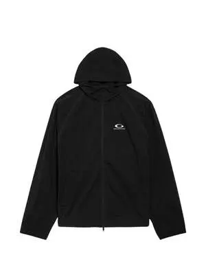 Balenciaga Logo Zip-up Hooded Jacket - Multicolor