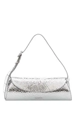 Jil Sander Silver Tone Cross Body Bags