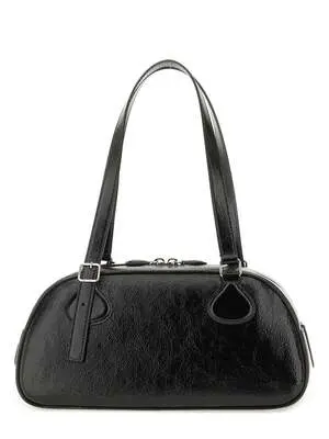 COURREGES Shoulder Bag Friday Medium - Black