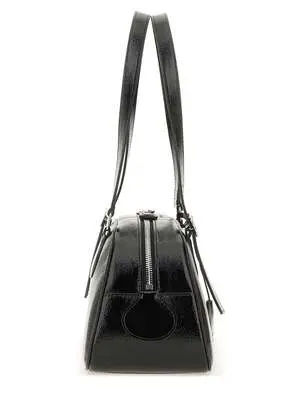 COURREGES Shoulder Bag Friday Medium - Black