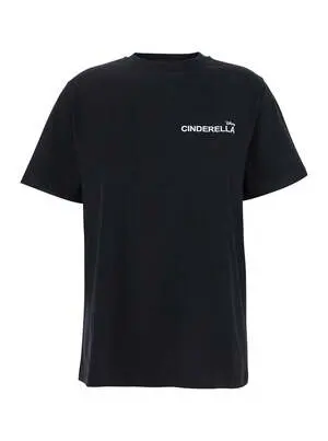 Coperni Cinderella' Cotton T-shirt With Graphic Print - Multicolor
