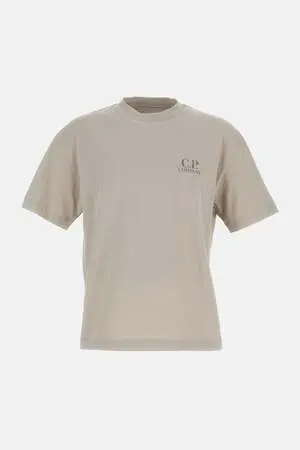 C.P. COMPANY Crew Neck Logo T-shirt - Multicolor