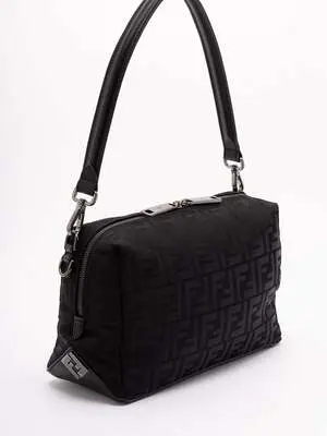 Fendi Ff Logo Monogram Baguette Bag