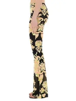 Etro Printed Jersey Slim Fit Pants