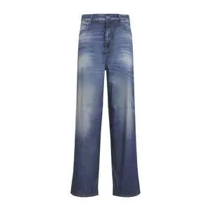 GOLDEN GOOSE Boyfriend Peggy Jeans - Blue