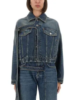 JEAN PAUL GAULTIER Oversize Denim Jacket - Blue