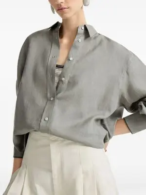 Brunello Cucinelli Linen Shirt - Multicolor