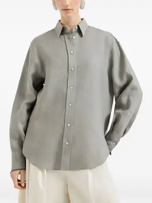 Brunello Cucinelli Linen Shirt - Multicolor
