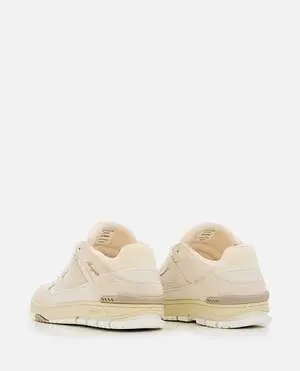 Axel Arigato Area Lo Suede & Recycled Polyester Low Top Sneakers - Multicolor