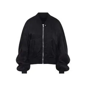 Rick Owens Secchia Flight Jacket - Black