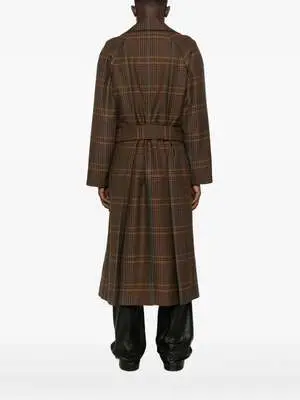 Saint Laurent Wool Raglan Coat